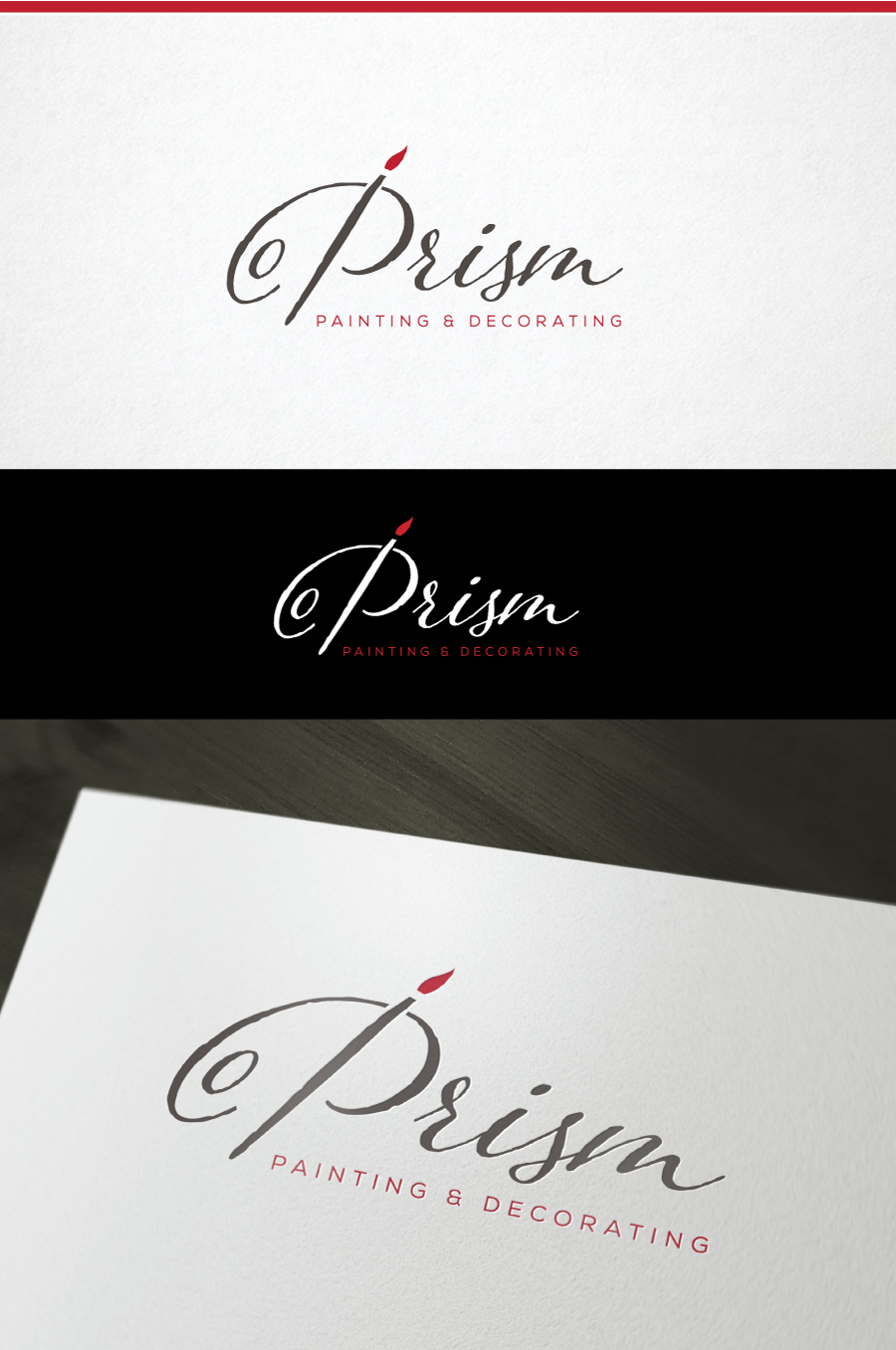 Modern, Professional, Painting And Decorating Logo Design for Prism ...
