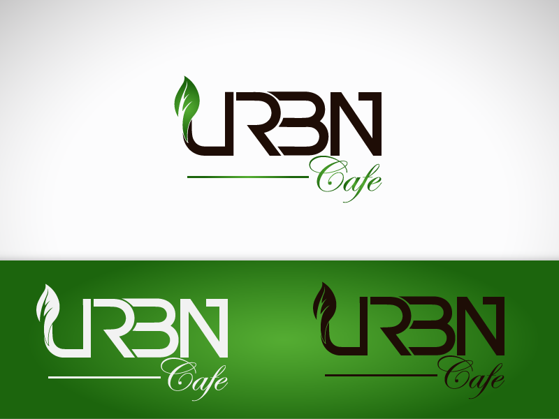 Elegant, Playful, Restaurant Logo Design for Urban Cafe or Urbn Cafe or ...