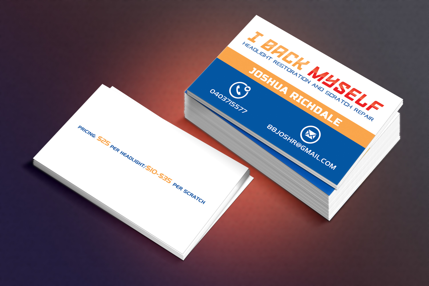 Bold, Modern, Automotive Business Card Design for a Company by ...