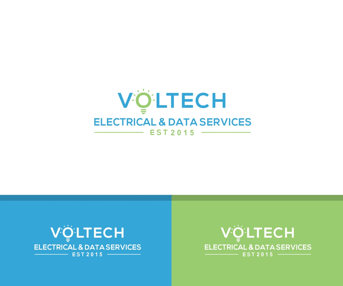 Modern, Professional, Electrical Logo Design for Voltech Electrical ...