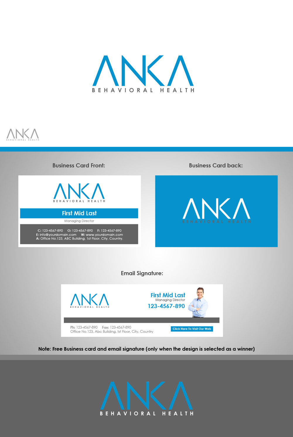Modern, Bold, Mental Health Logo Design for Anka Behavioral Health by ...