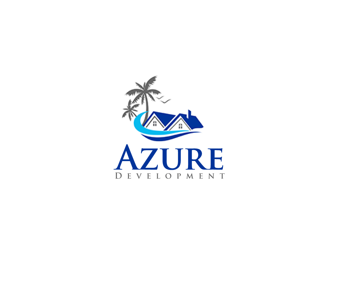 Upmarket, Modern, Real Estate Development Logo Design for Azure ...