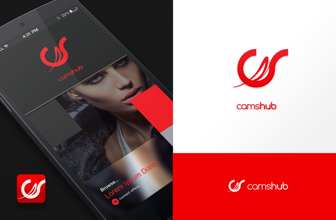 Serious, Modern, Adult Logo Design for camshub by kresh | Design #6624624