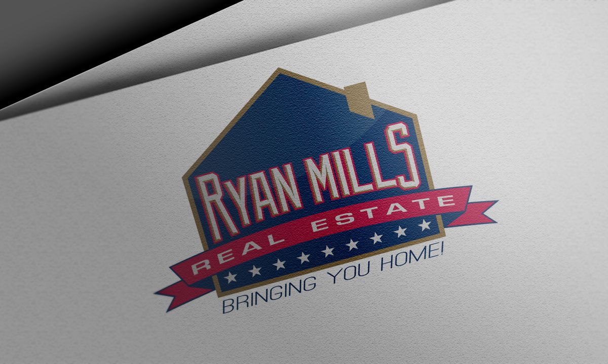 Bold, Playful, Real Estate Logo Design for Ryan Mills Real Estate ...