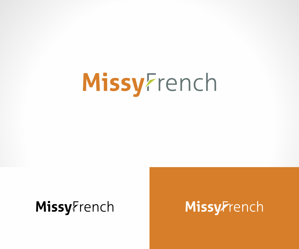Feminine, Playful, Restaurant Logo Design for Missy French by ...