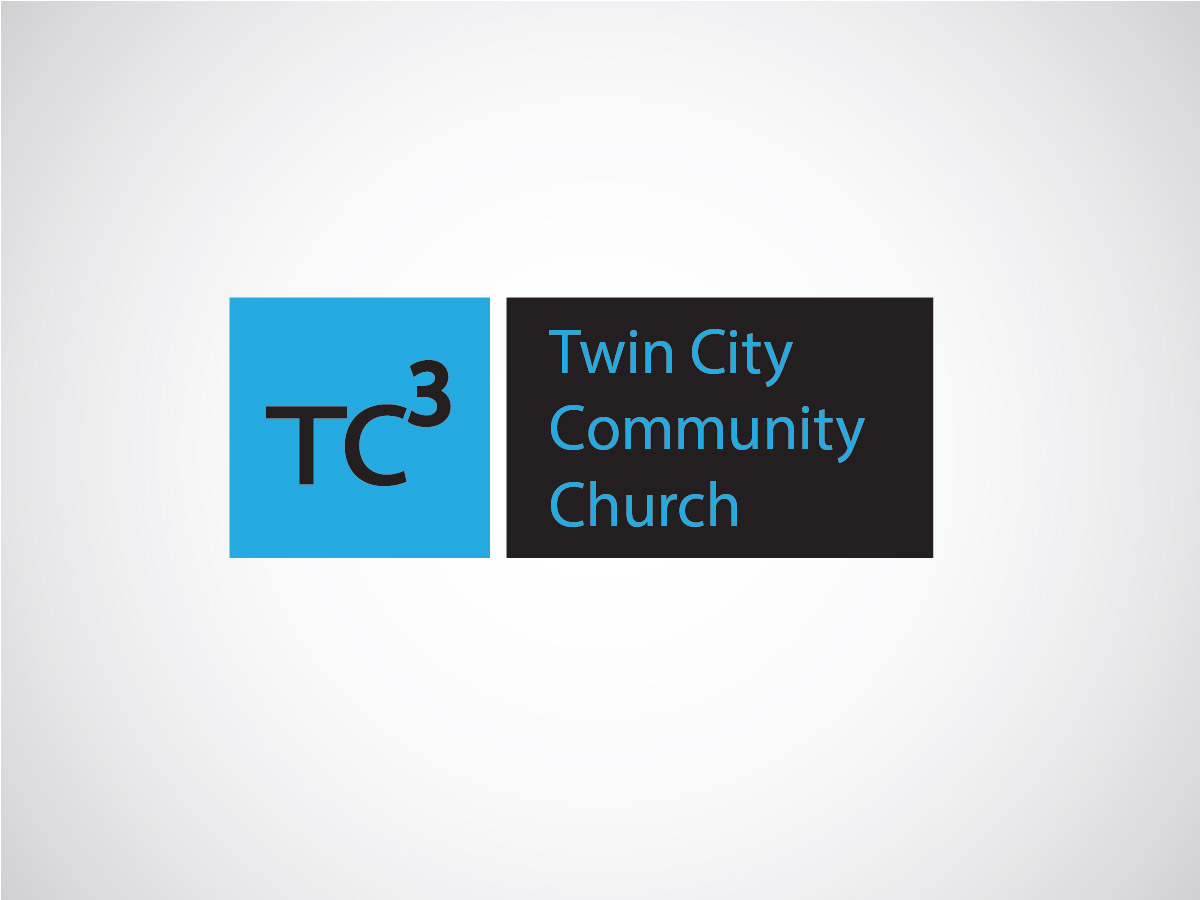 Masculine, Modern, Church Logo Design for Twin City Community Church ...