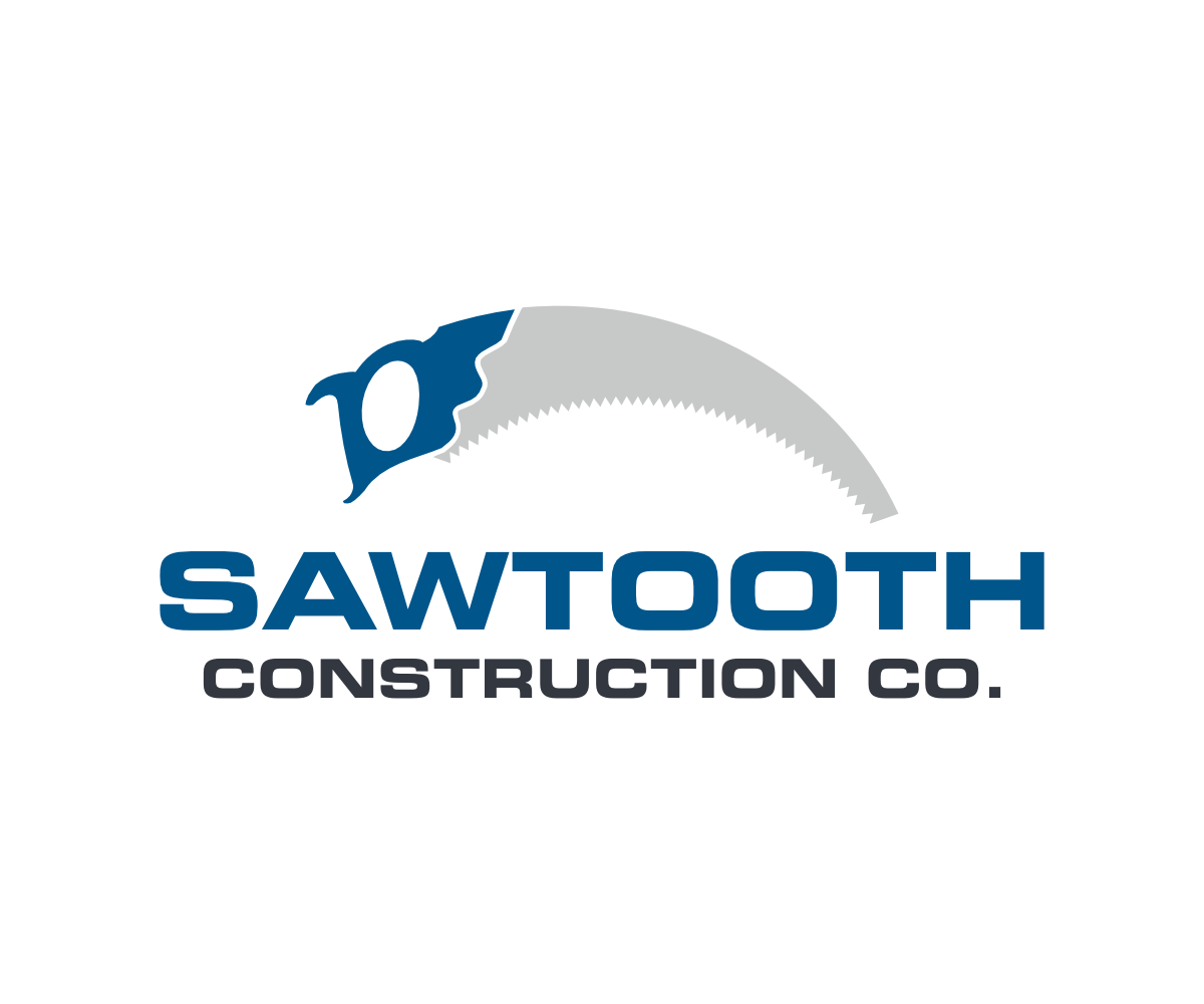 Masculine, Bold, Residential Construction Logo Design for SAWTOOTH ...