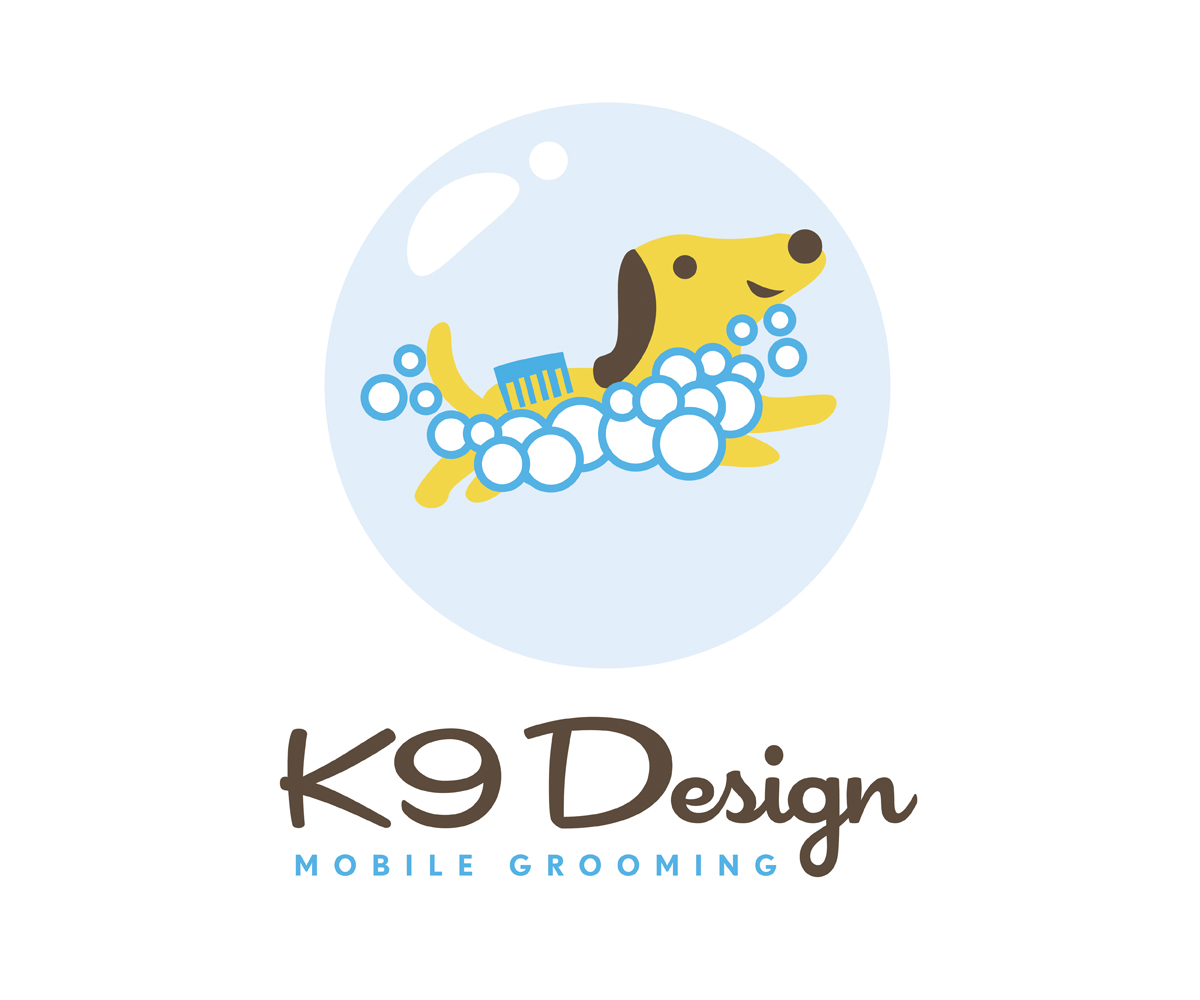Modern, Upmarket, Advertising Logo Design for K9 Design Mobile Grooming ...