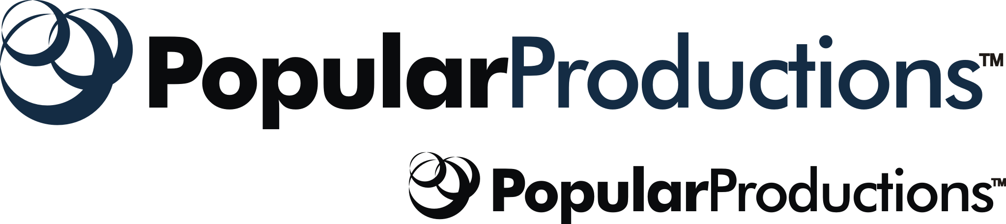 Logo Design for Popular Productions by SiddKidd | Design #10772