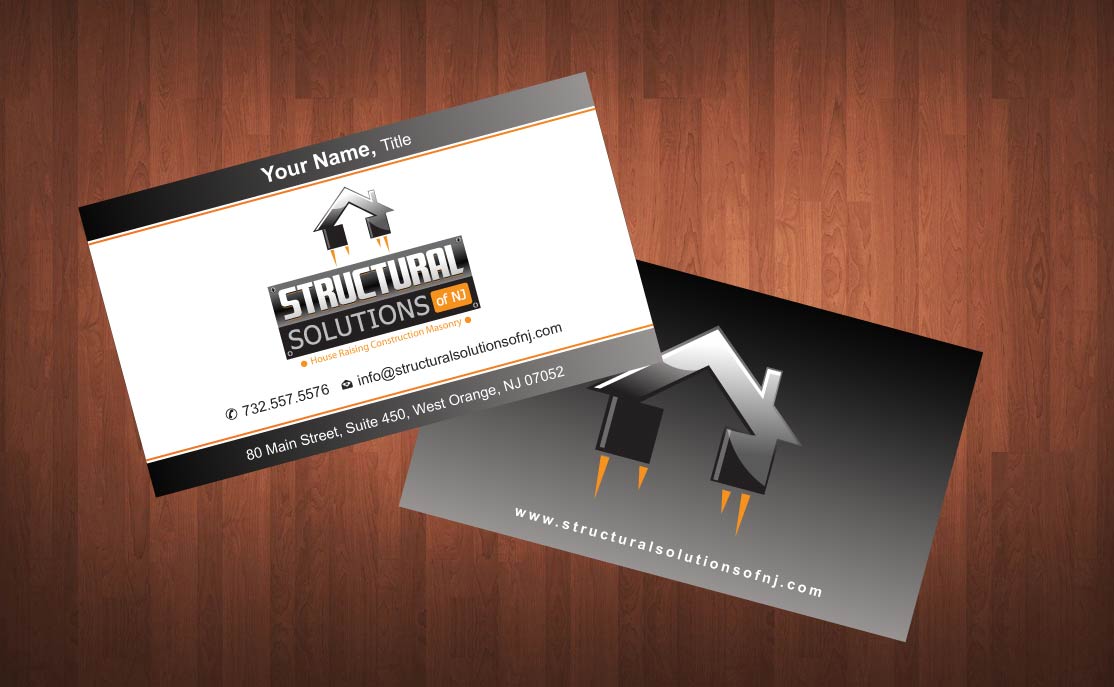 Bold, Serious, House Business Card Design for a Company by Sbss ...