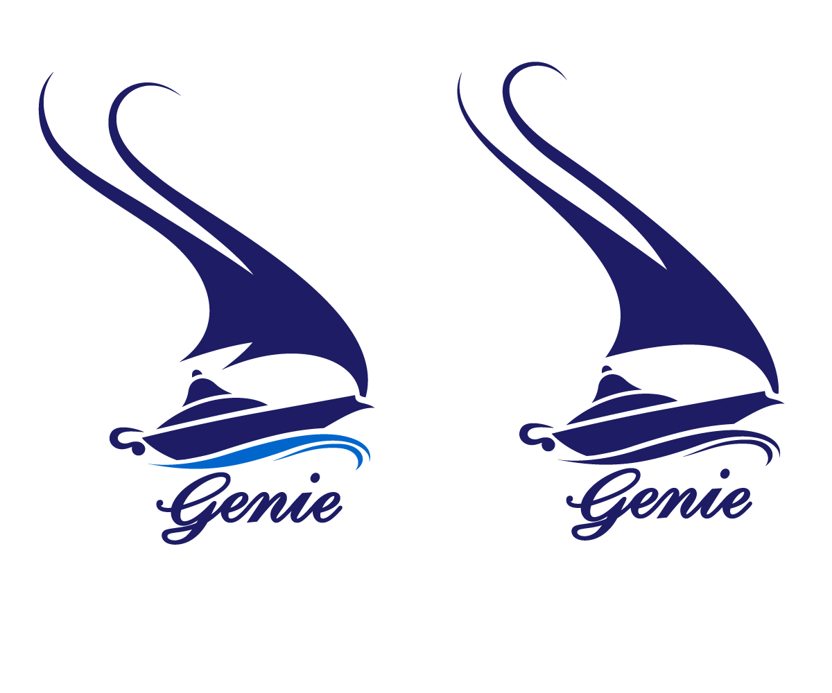 Serious, Modern, Embroidery Logo Design for genie by GliderGraphx ...