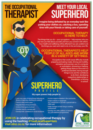 Occupational Therapy promotional poster | 39 Poster Designs for OTNZ