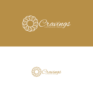 Cravings Coffee & Ice Cream Business logo and graphics | 15 Logo ...