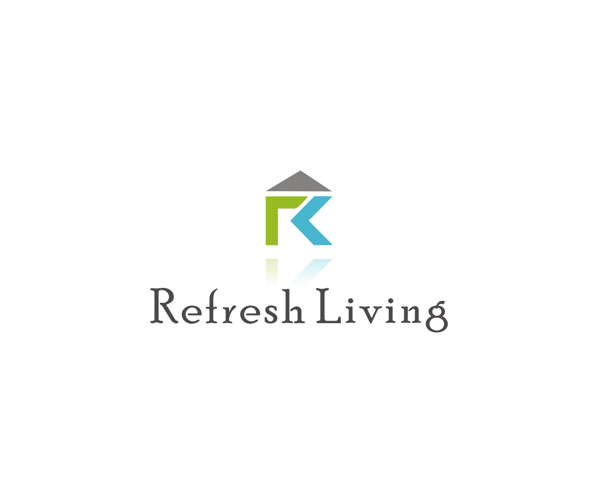 Modern, Colorful, Property Management Logo Design for Refresh Living by ...
