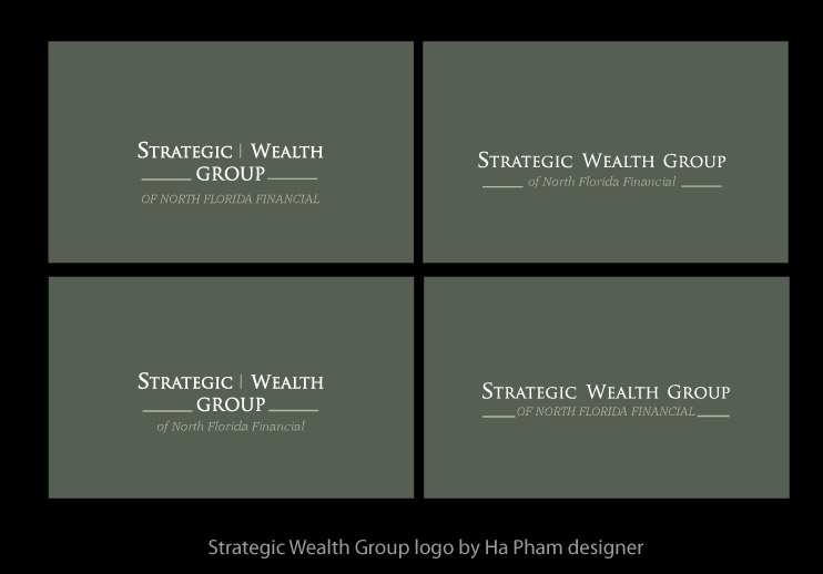 Upmarket, Elegant, Investment Logo Design for Strategic Wealth Group of ...