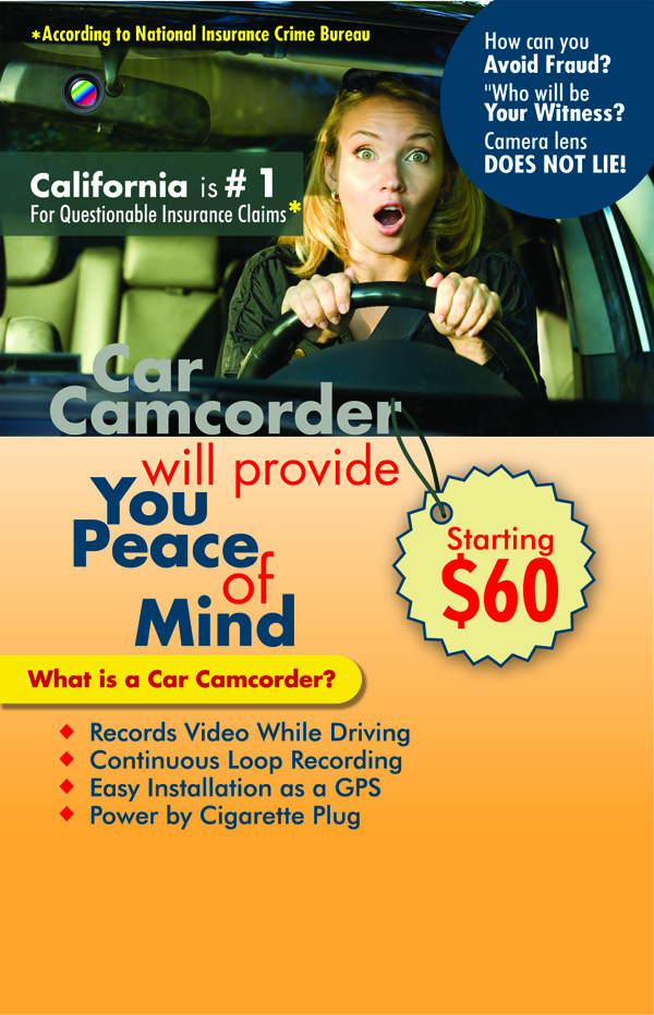 Personable, Colorful, Camera Flyer Design for GO ON ENTERPRISE by ...