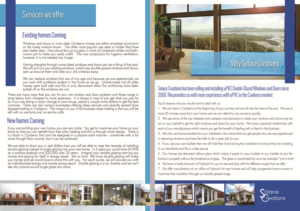 A5 brochure for a double glazed window company - design only | 31 Flyer ...