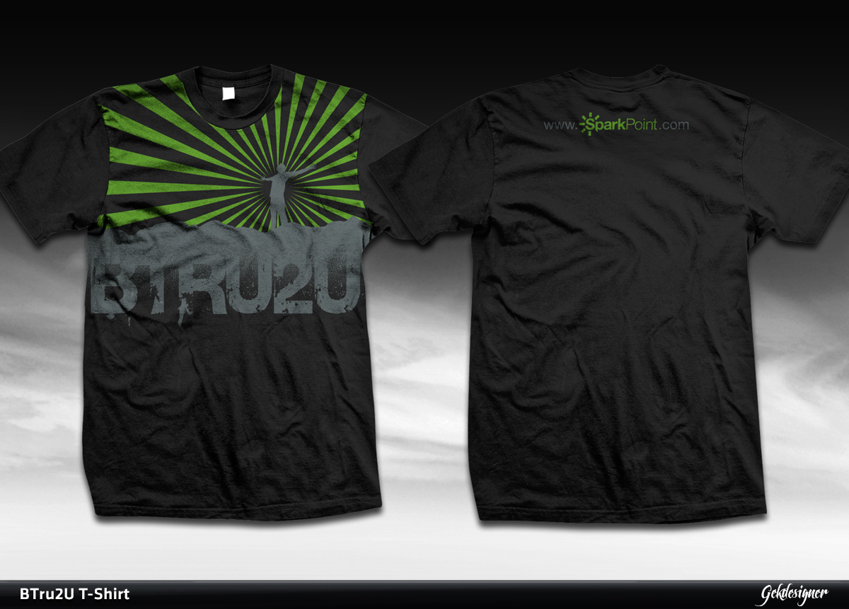 Bold, Playful, Adult T-shirt Design for SparkPoint by gekgrfx | Design ...