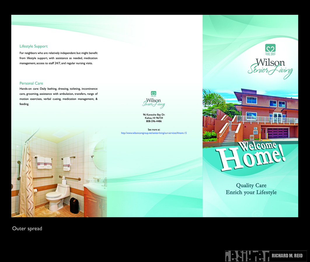 Serious, Upmarket, Business Brochure Design for Wilson Care Group by ...