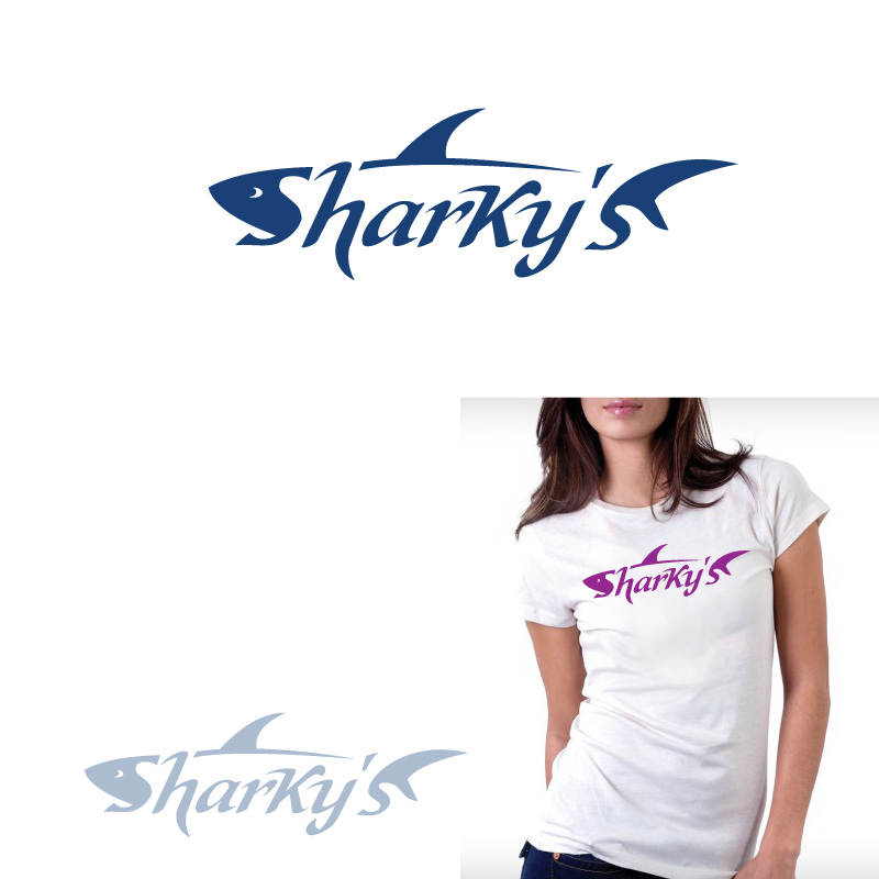 Bold, Playful, Restaurant Logo Design for Sharky's by instudio | Design ...