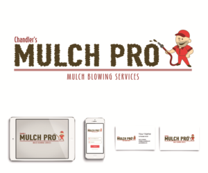 Chandler's Mulch Pro | 8 Logo Designs for Mulch Blowing Services