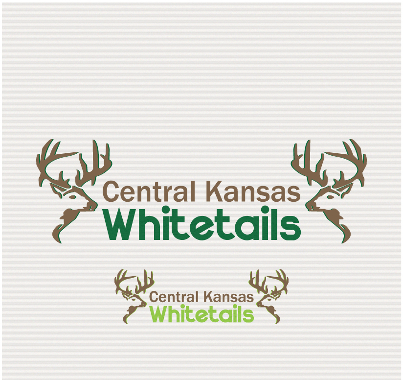 Masculine, Bold, Hunting Logo Design for Central Kansas Whitetails by ...