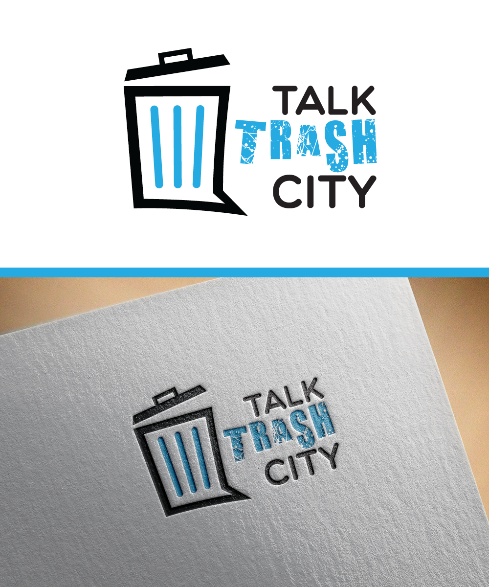 Playful, Personable, Recycling Logo Design for Trash Talk City by Giuro ...