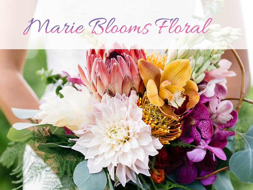 Modern, Upmarket, Wedding Logo Design for Marie Blooms Floral by julie ...