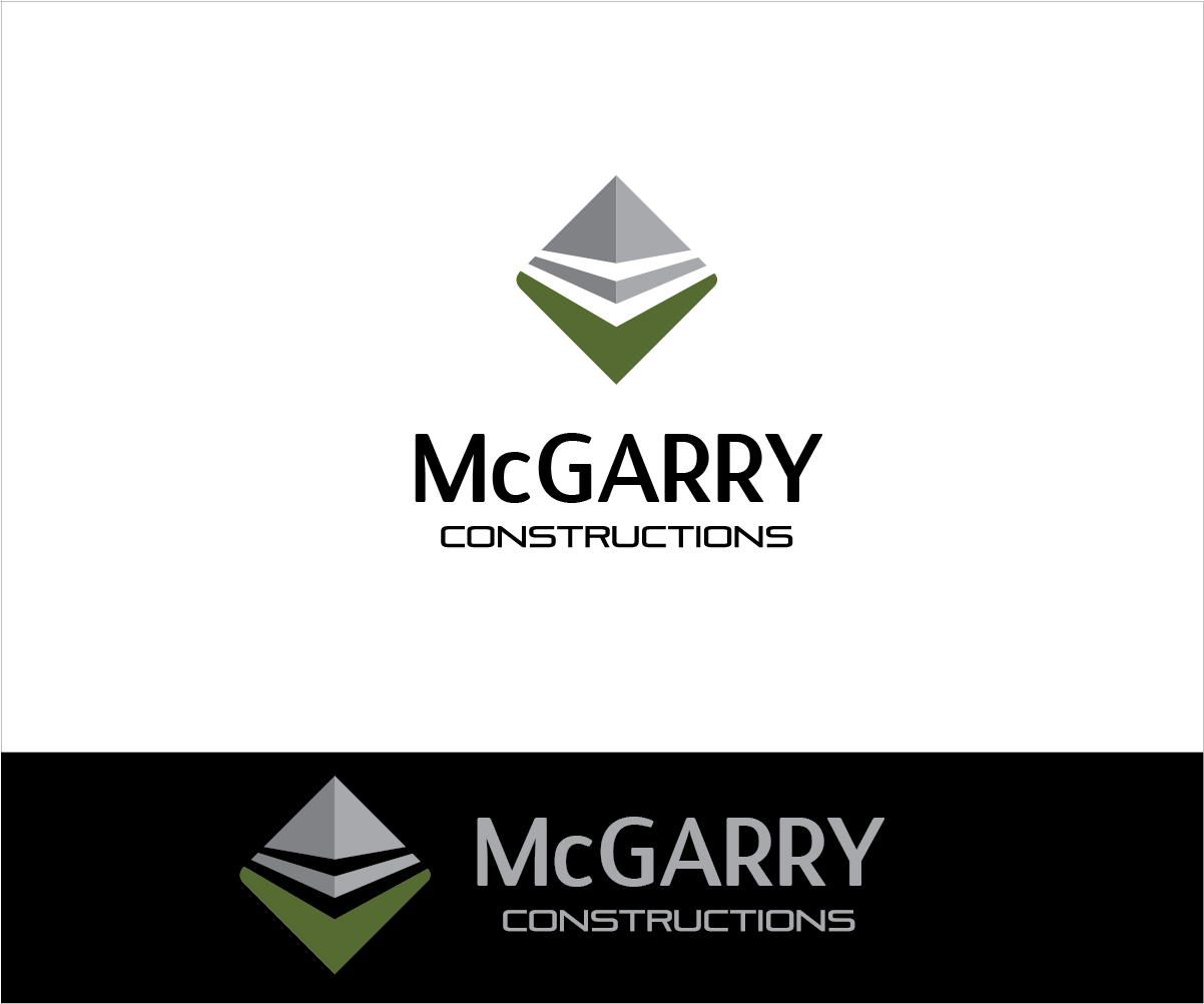 Serious, Professional, Construction Logo Design for McGarry Constructions by logomaniac | Design ...