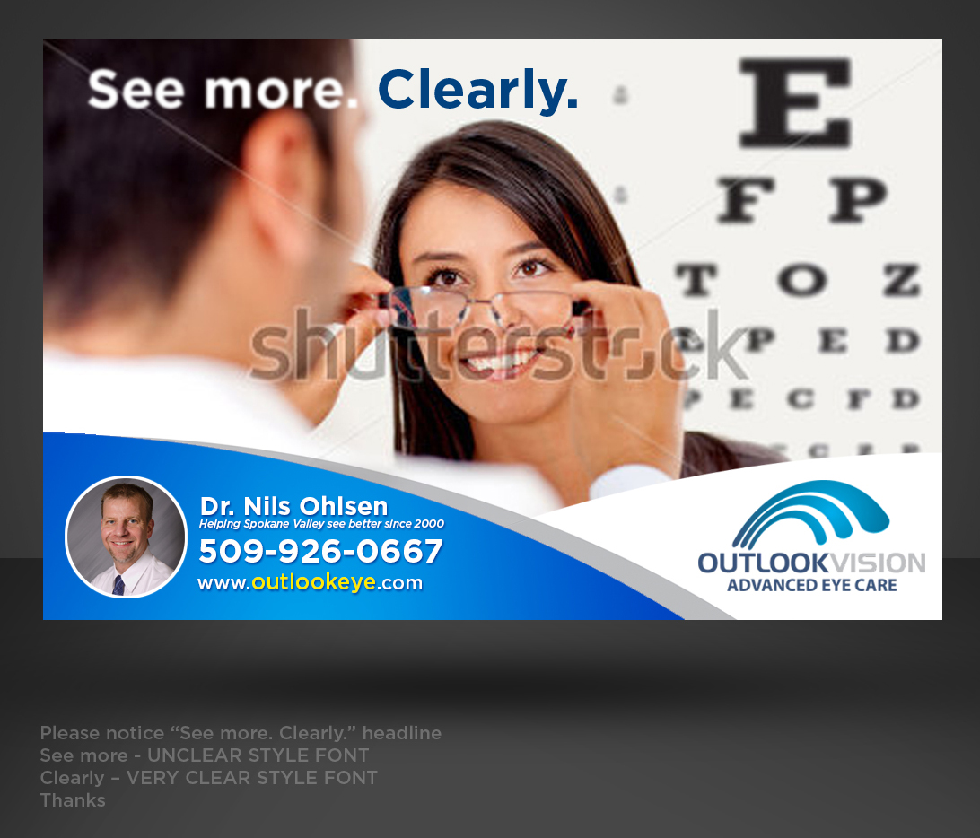 Modern, Colorful Advertisement Design for Outlook Vision by jgeoinbox ...