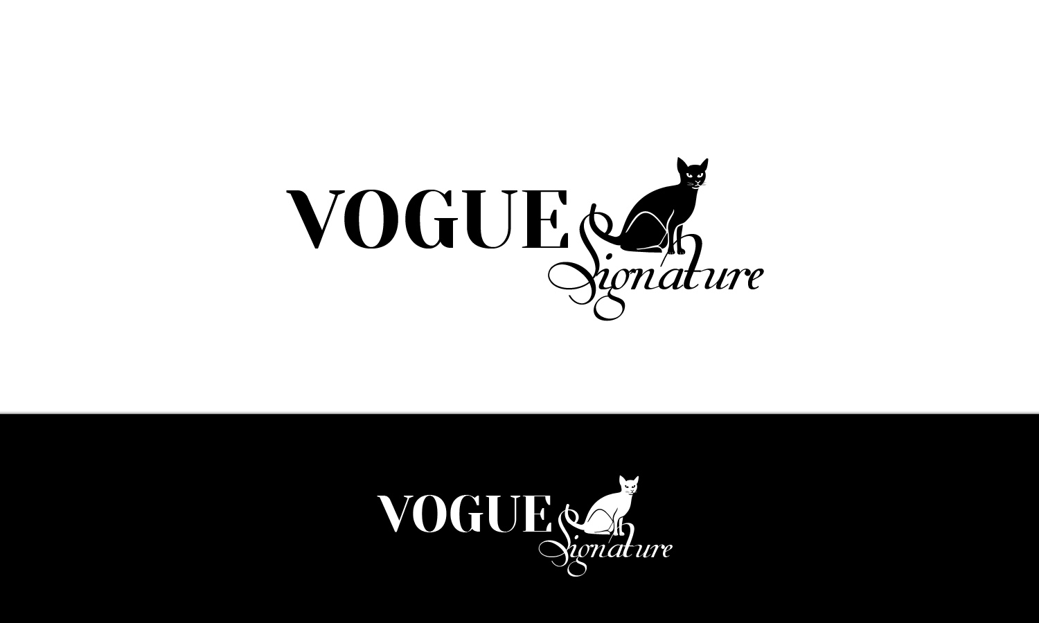 Fashion Logo Design for Vogue Signature by raffaella | Design #1912919