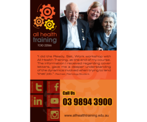 Re-branding & Upgrade of Flyer for RTO | 10 Flyer Designs for All Health Training