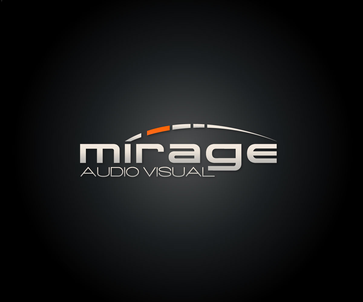 Colorful, Bold, Business Logo Design for Mirage Audio Visual by ...
