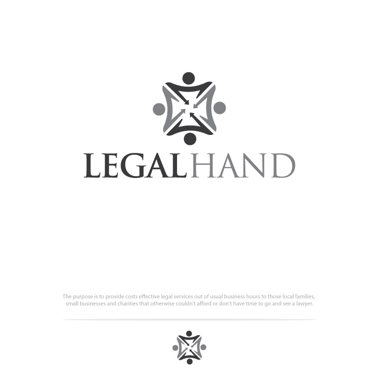 Bold, Serious, Lawyer Logo Design for Legal HAND by Logoziner | Design ...