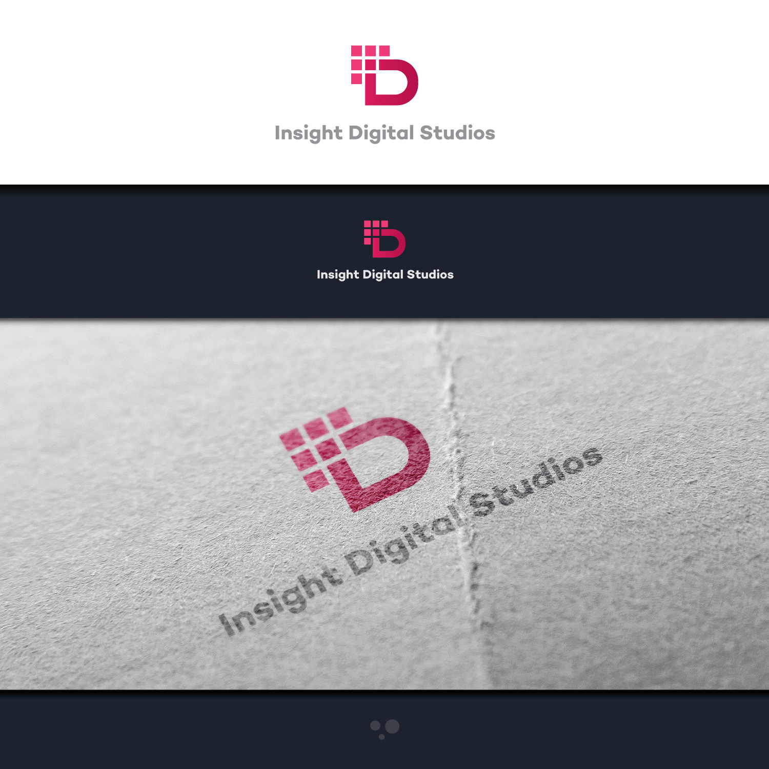 Modern, Elegant, Digital Logo Design for 'Insight Digital Studios ...