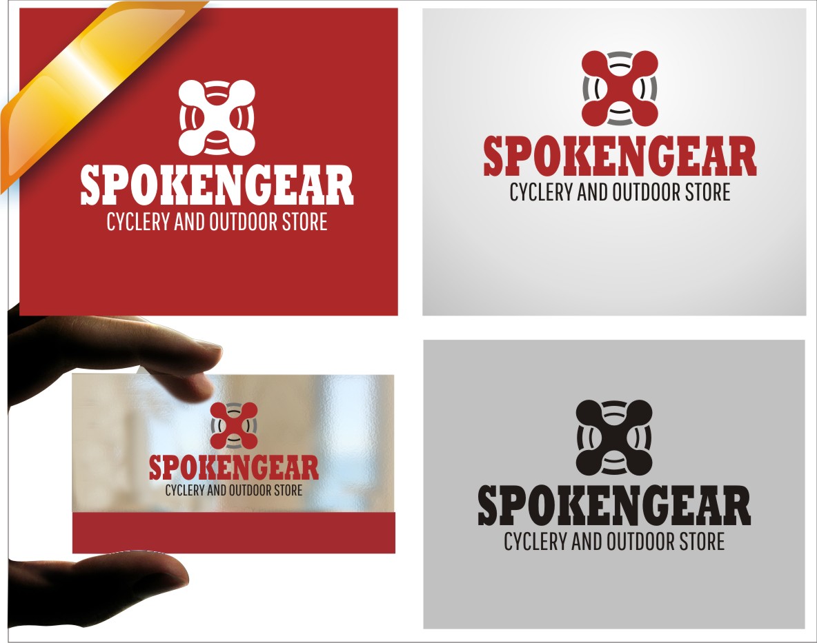 Modern, Bold, Retail Logo Design for SpokeNGear Cyclery and Outdoor ...