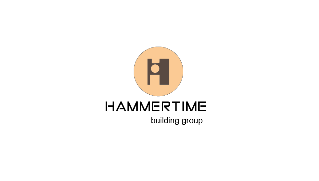 Elegant, Serious, Construction Company Logo Design for HAMMERTIME building group by shubrodas ...