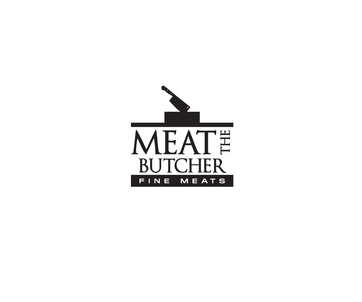 Serious, Upmarket, Business Logo Design for Meat the Butcher Fine Meats ...