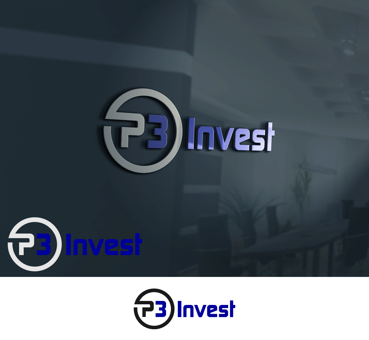 Professional, Modern, Business Logo Design for P3 Invest by AFD ...