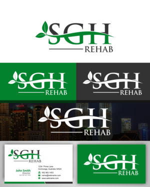 Logo | "SGH Rehab" | Modern + Hand Drawn Swirls and/or Rustic Feel | 80 ...