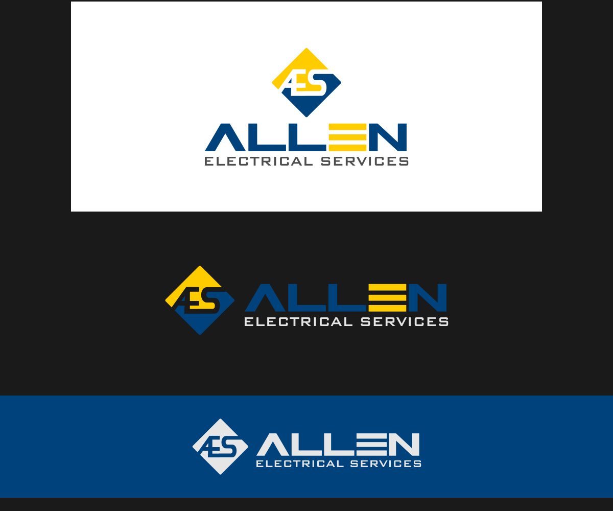 Professional, Bold, Electrical Logo Design for Allen Electrical ...