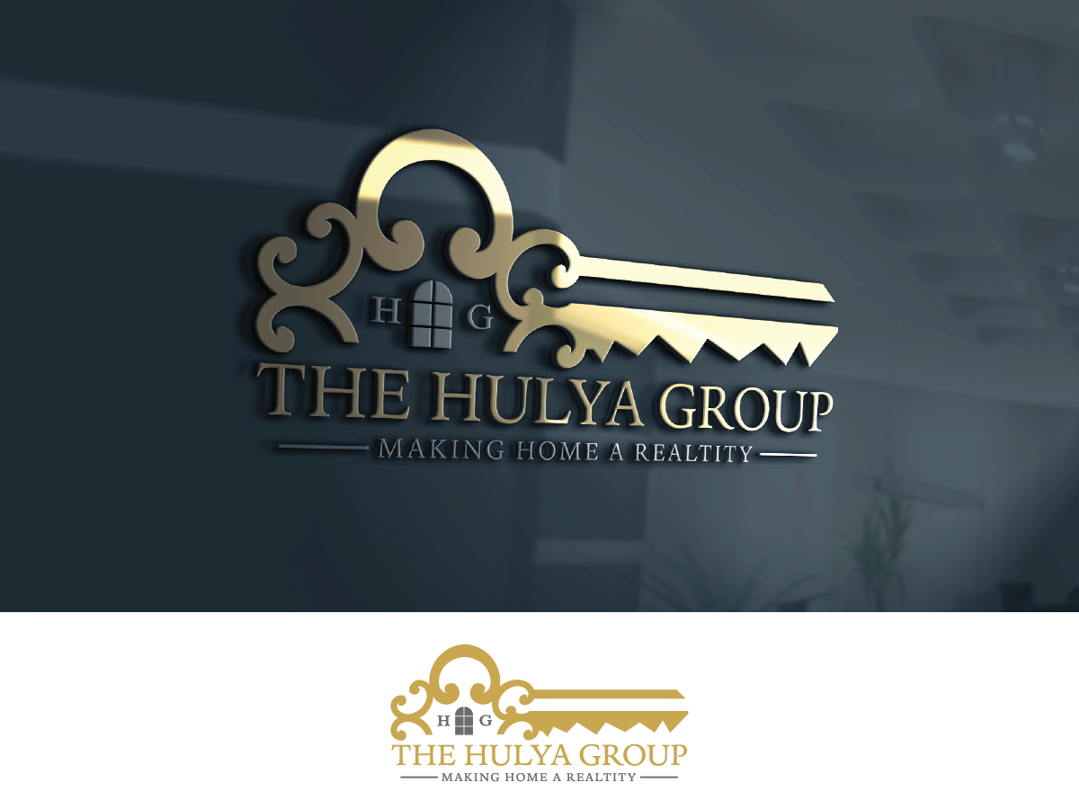 Modern, Professional, Real Estate Agent Logo Design for The Hulya Group ...