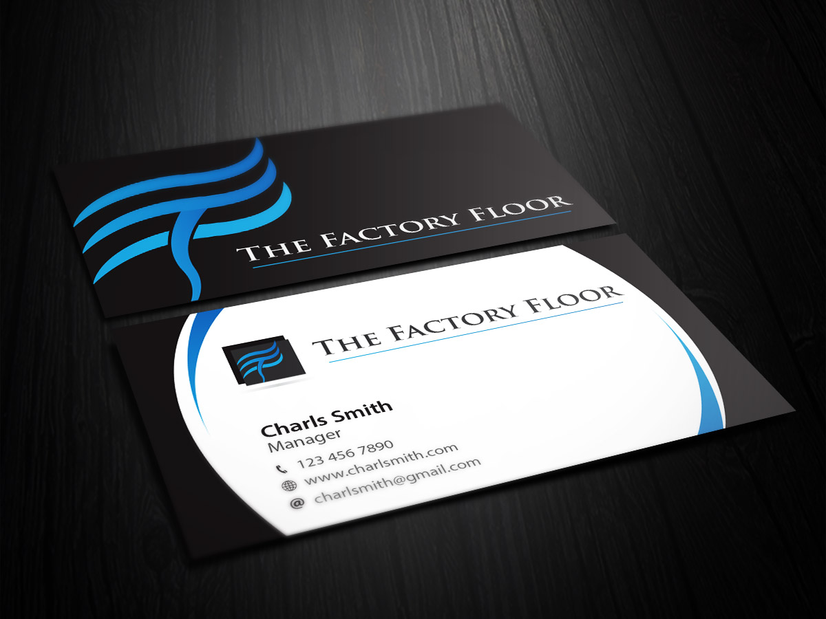 Modern, Serious, Textile Logo Design for The Factory Floor by PD ...