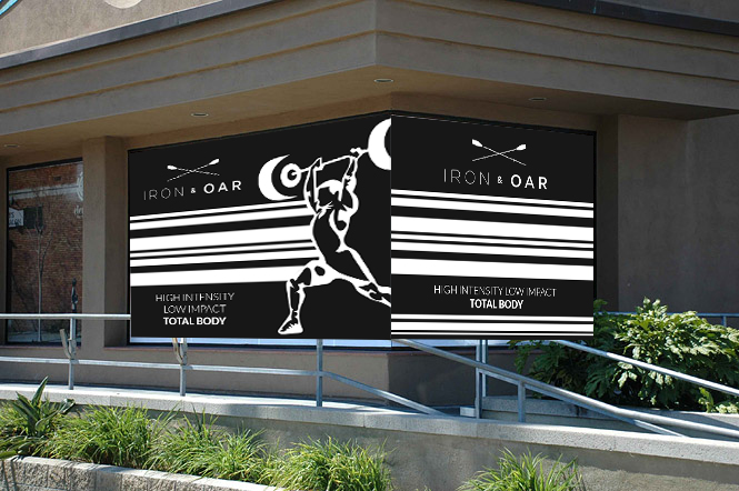 Modern, Upmarket, Fitness Signage Design for a Company by Achiver ...