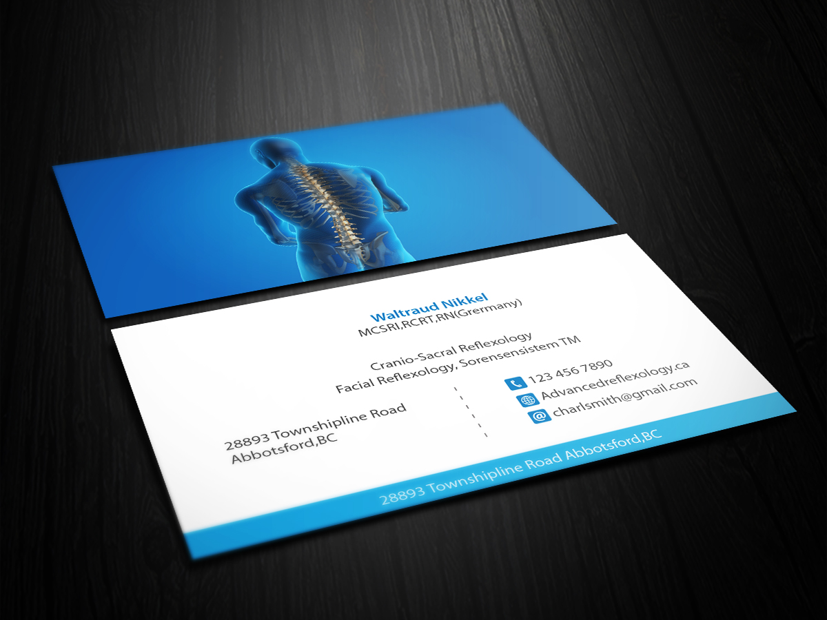 Bold, Professional, Health And Wellness Business Card Design for ...