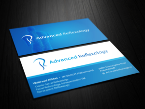 buisnes card for Advanced Reflexology | 47 Business Card Designs for ...