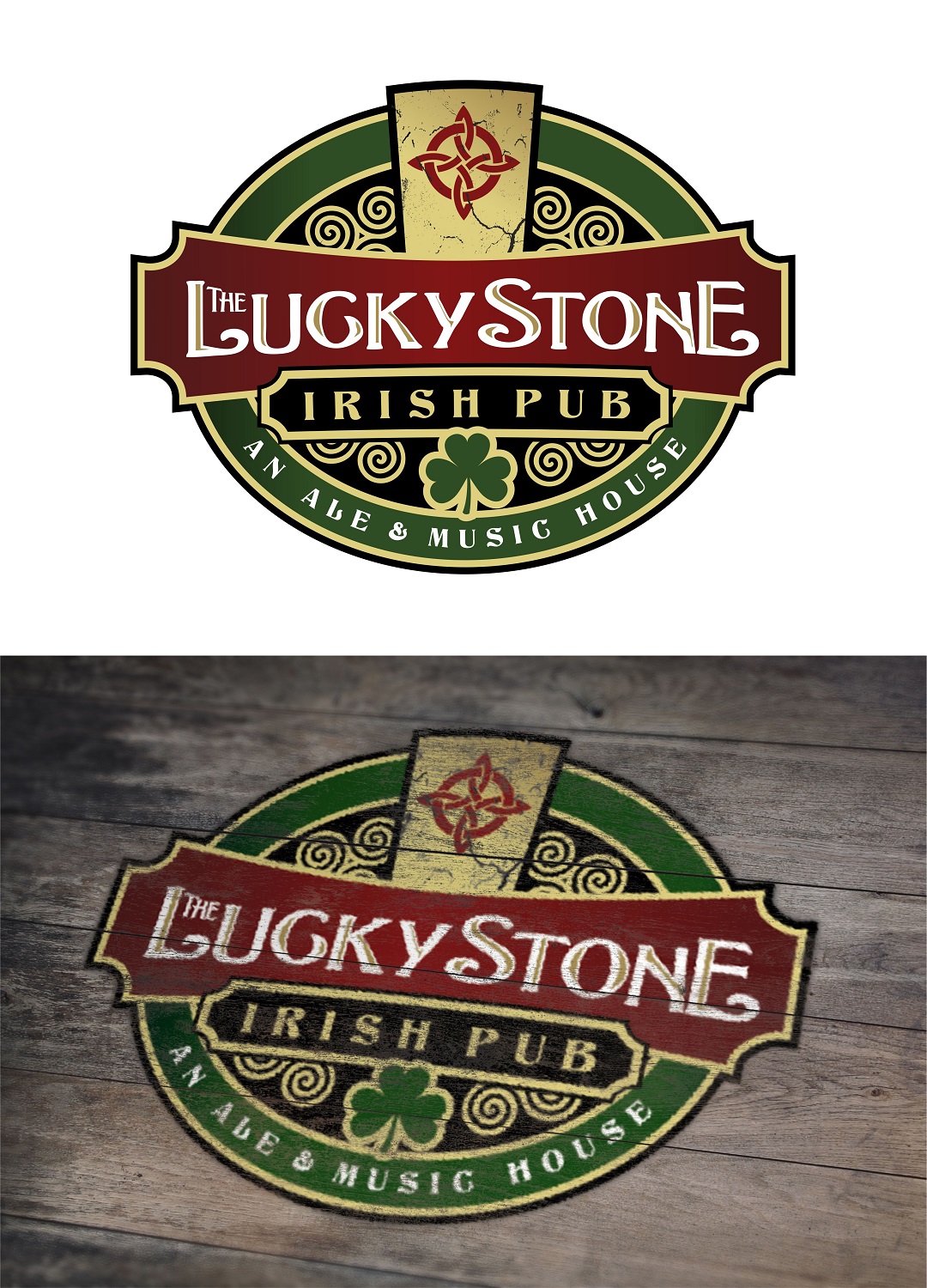 Irish Pub Logo