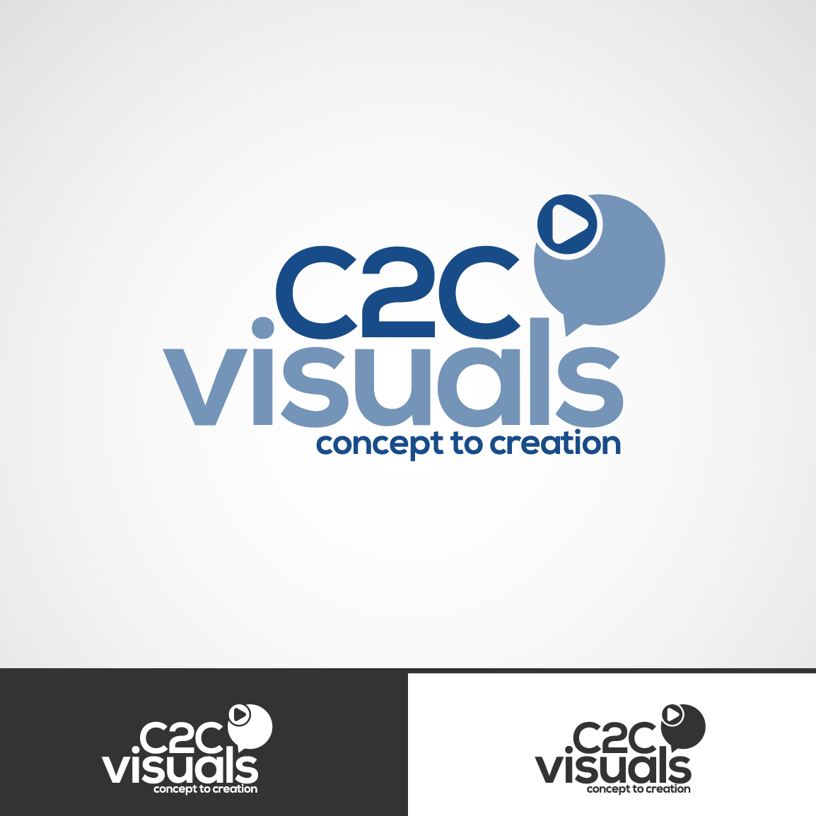 Modern, Professional, Artists Logo Design for C2C Visuals by Fanol ...