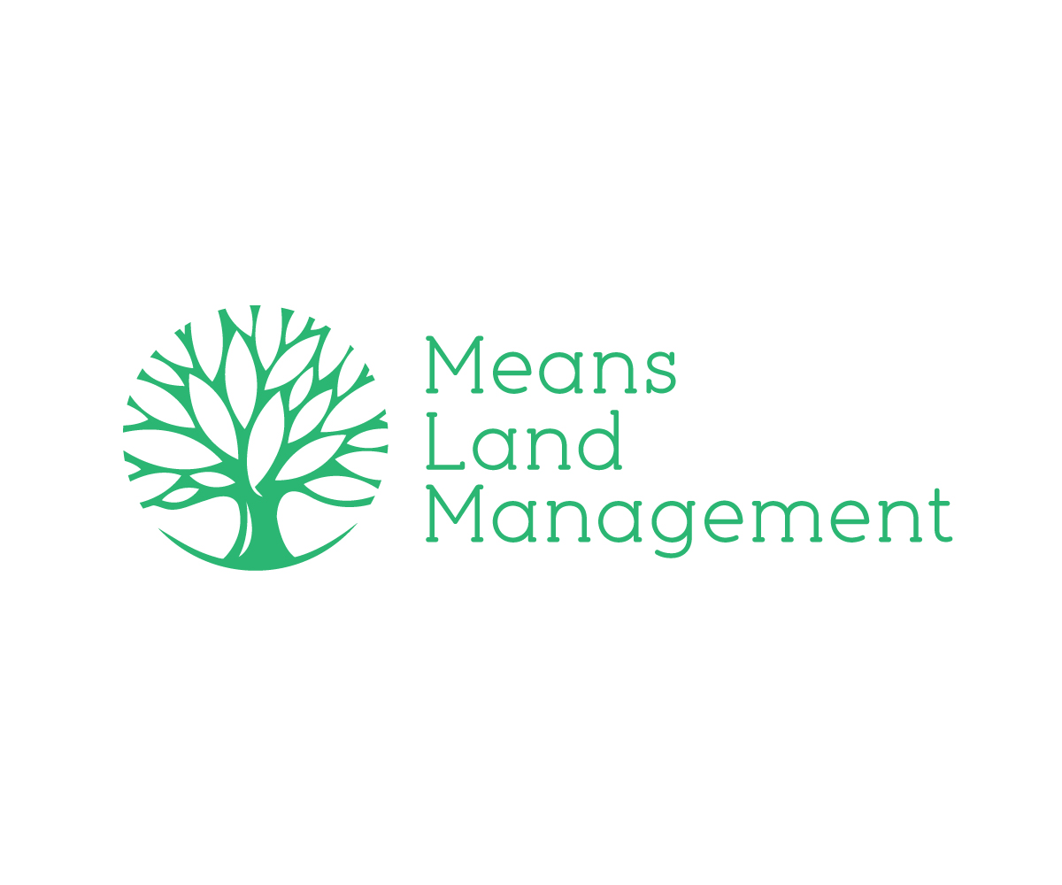 Masculine, Elegant, Building Logo Design for Means Land Management by ...