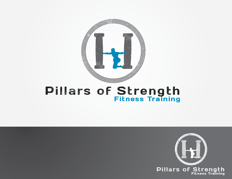 Elegant, Playful, Fitness Logo Design for Pillars of Strength Fitness ...